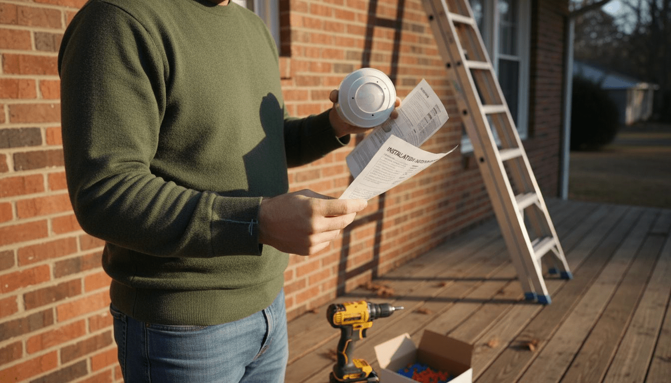 How to Install Motion Sensor Lights for Smart Homes Easily